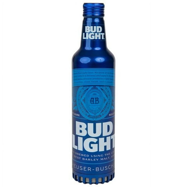 Bud Light Aluminum Bluetooth Bottle Speaker - Walmart.com