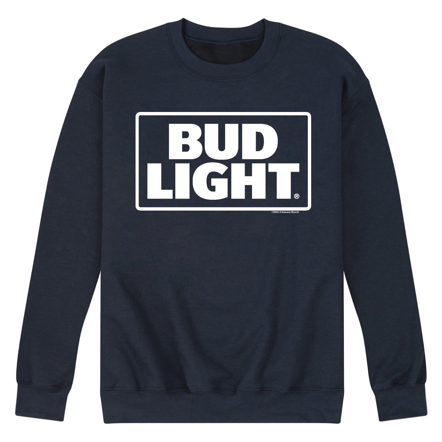 Bud Light - Logo - Men's Crew Fleece Sweatshirt - Walmart.com
