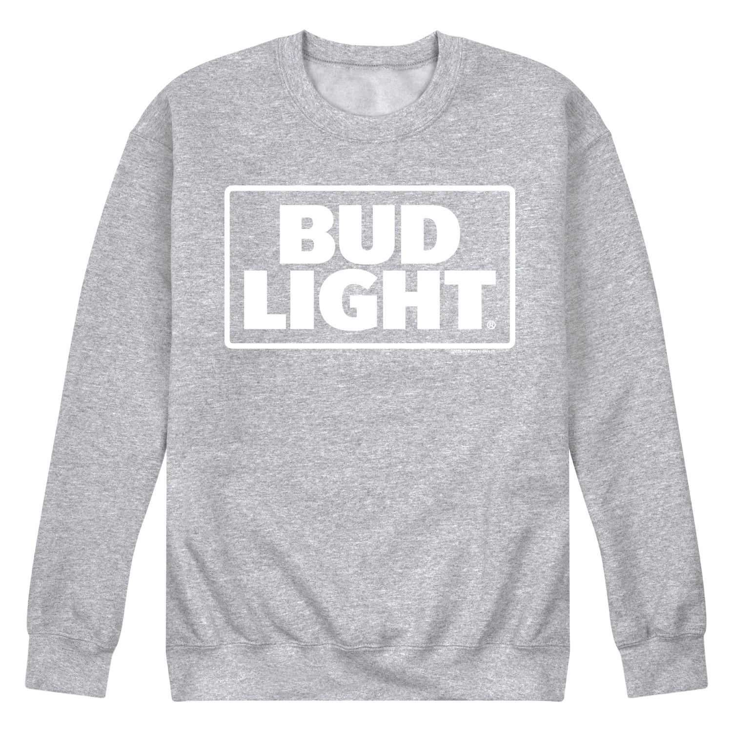Bud Light - Logo - Men's Crew Fleece Sweatshirt - Walmart.com