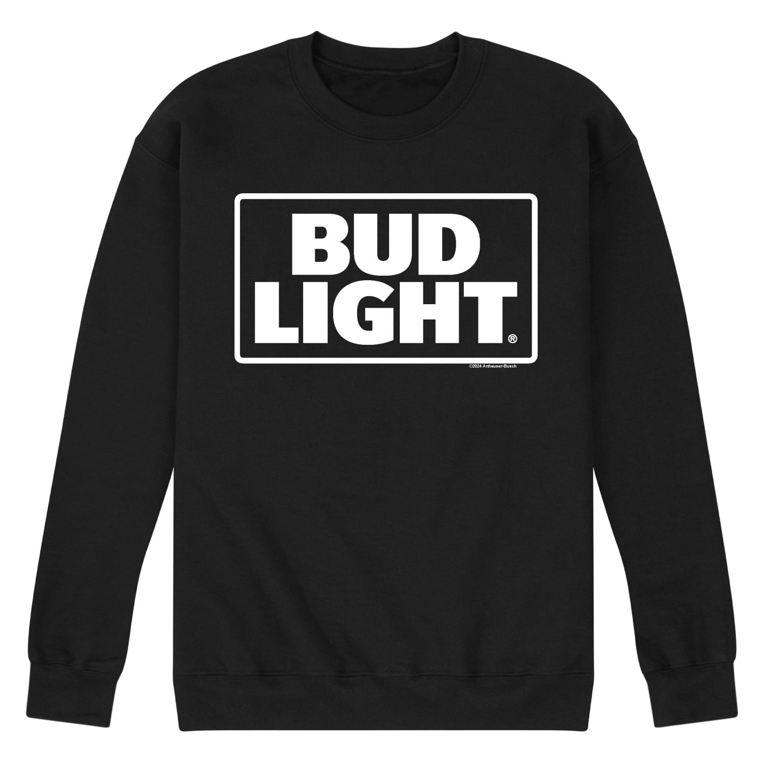 Bud Light - Logo - Men's Crew Fleece Sweatshirt - Walmart.com