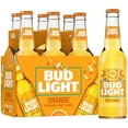 Bud Light Orange American Lager Beer 6 Pack 12 fl oz Glass Bottles 4.2% ...