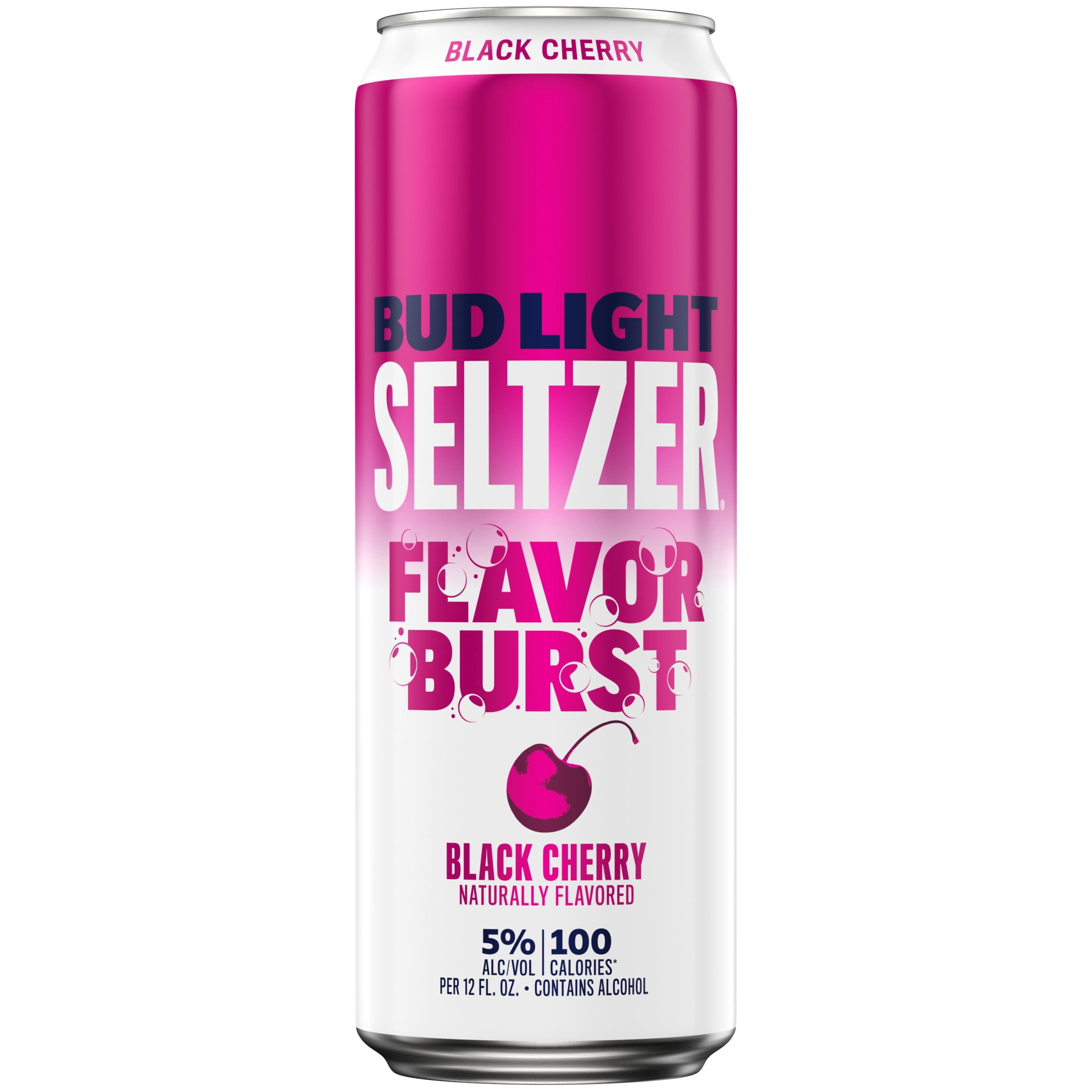 Bud Light Seltzer Black Cherry, 25 fl. oz. 1 Aluminum Can, 5% ABV ...