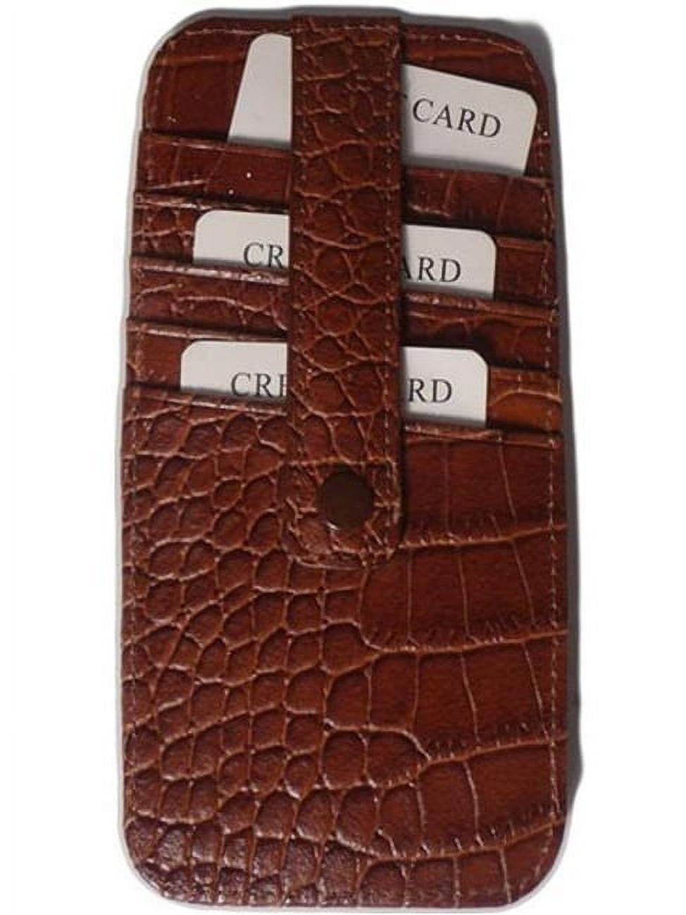 Budd Leather Flat 10 Credit Card Stacker - Walmart.com
