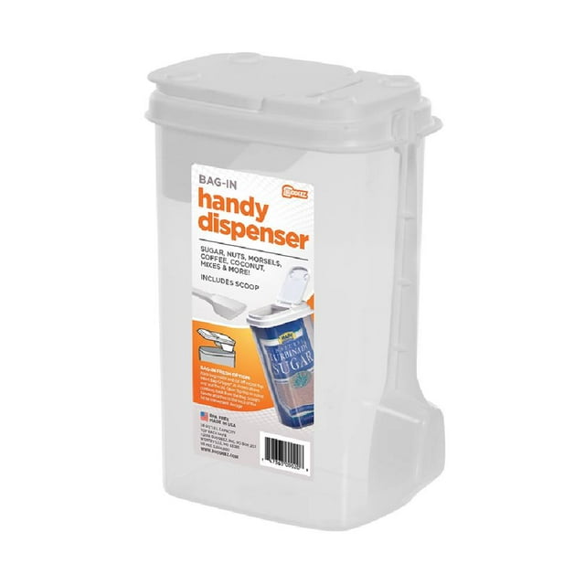 Buddeez Bag-In Handy Dispenser with Scoop 1.6 QT Food Storage Container ...