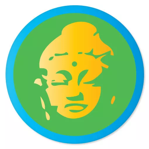 Buddha Buddhism Sticker Decal Phone Decal Water Bottle Stickers Car ...