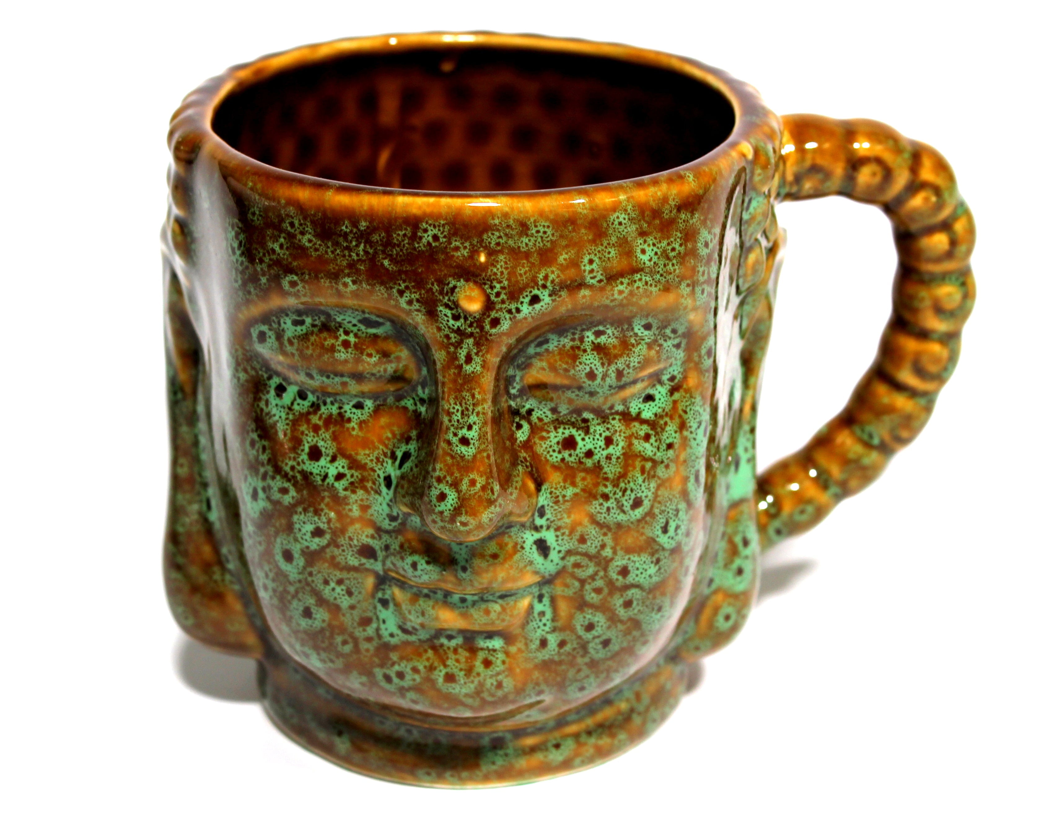 Buddha Ceramic Mug - 12oz - Walmart.com