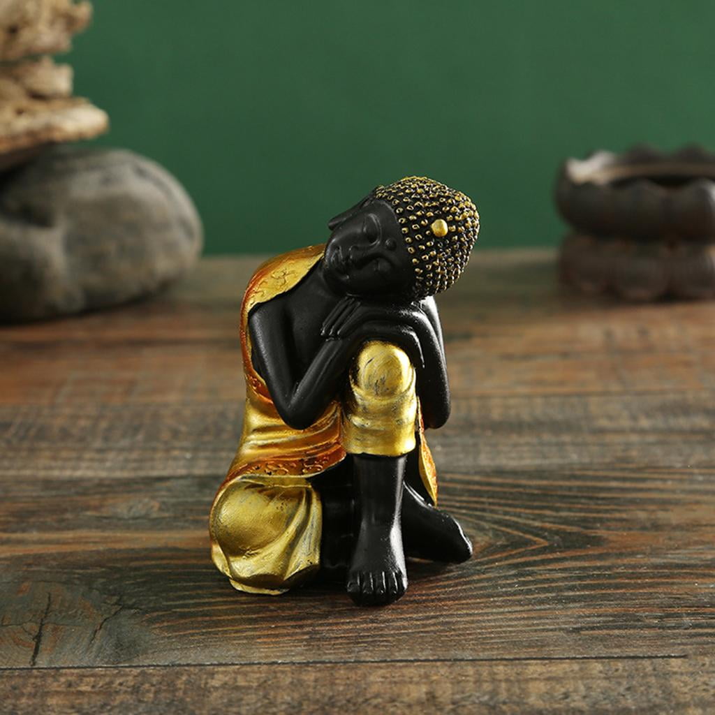 Buddha Figure Ornament Indian Buddha Statue Figurine Decor - to the ...