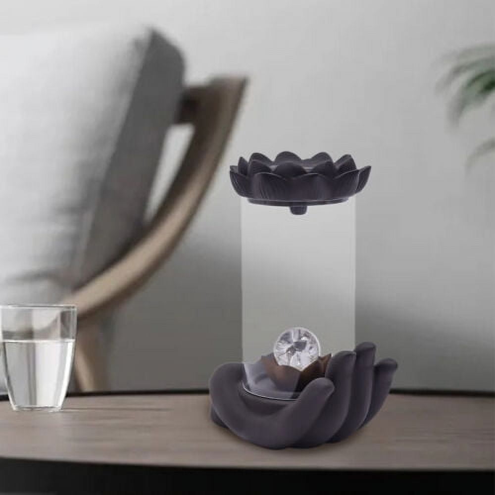 Buddha Hand Reverse-Flow Incense Burner Backflow Smoke Censer Holder ...