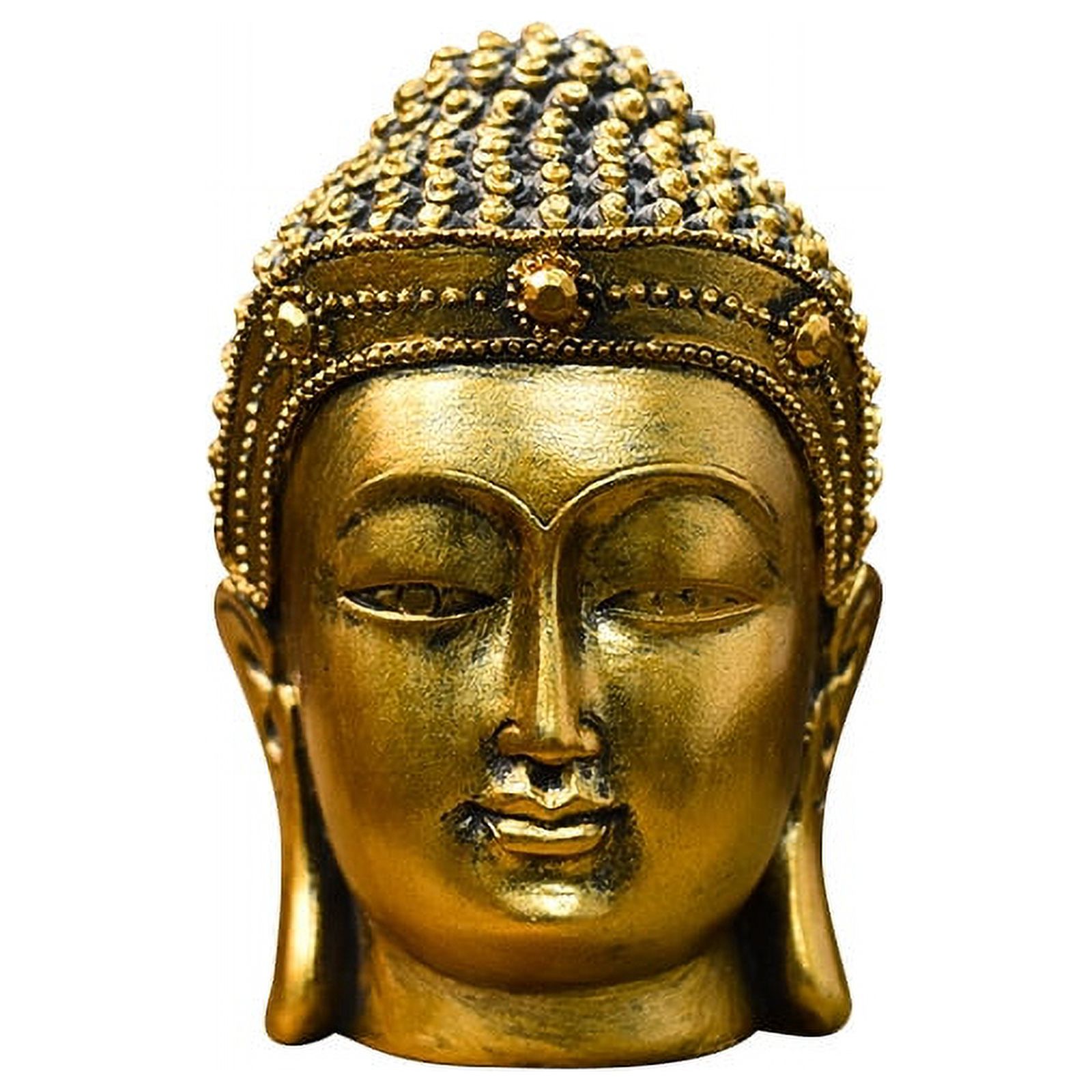 Buddha Figurine Resin Buddha Statue Office Table Craft Shelf Decoration ...