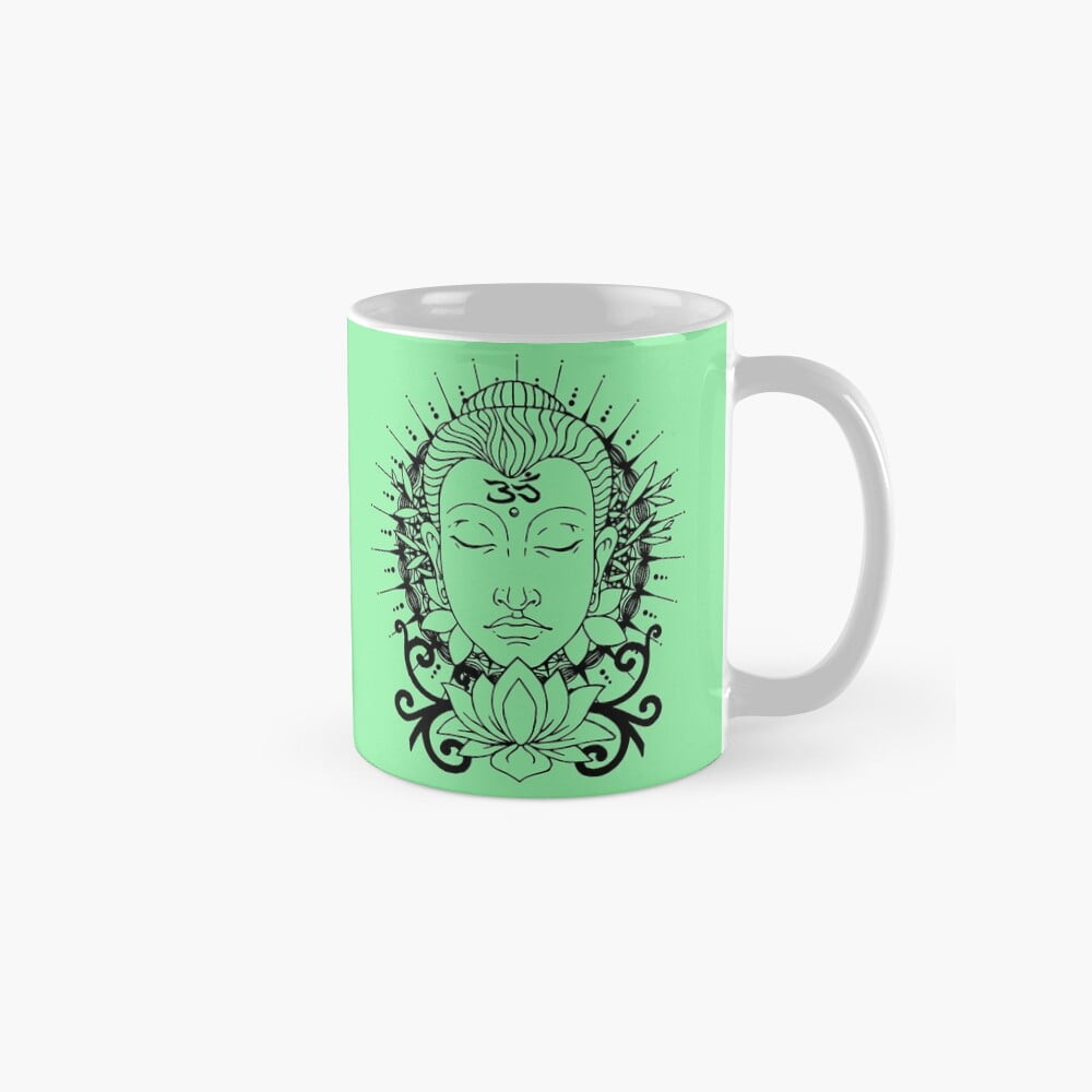 Buddha Lotus Flower Relax Classic Mug - Walmart.com