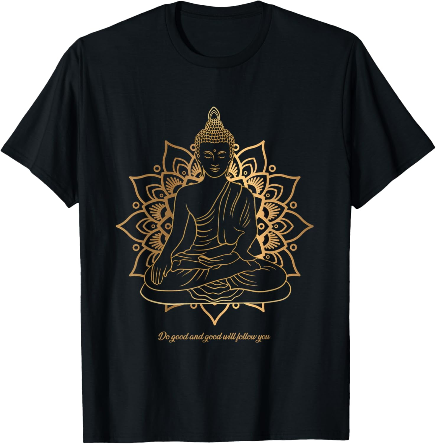 Buddha Mandala Buddhist Mindfulness Buddhism Spiritual T-ShirtMen's and ...
