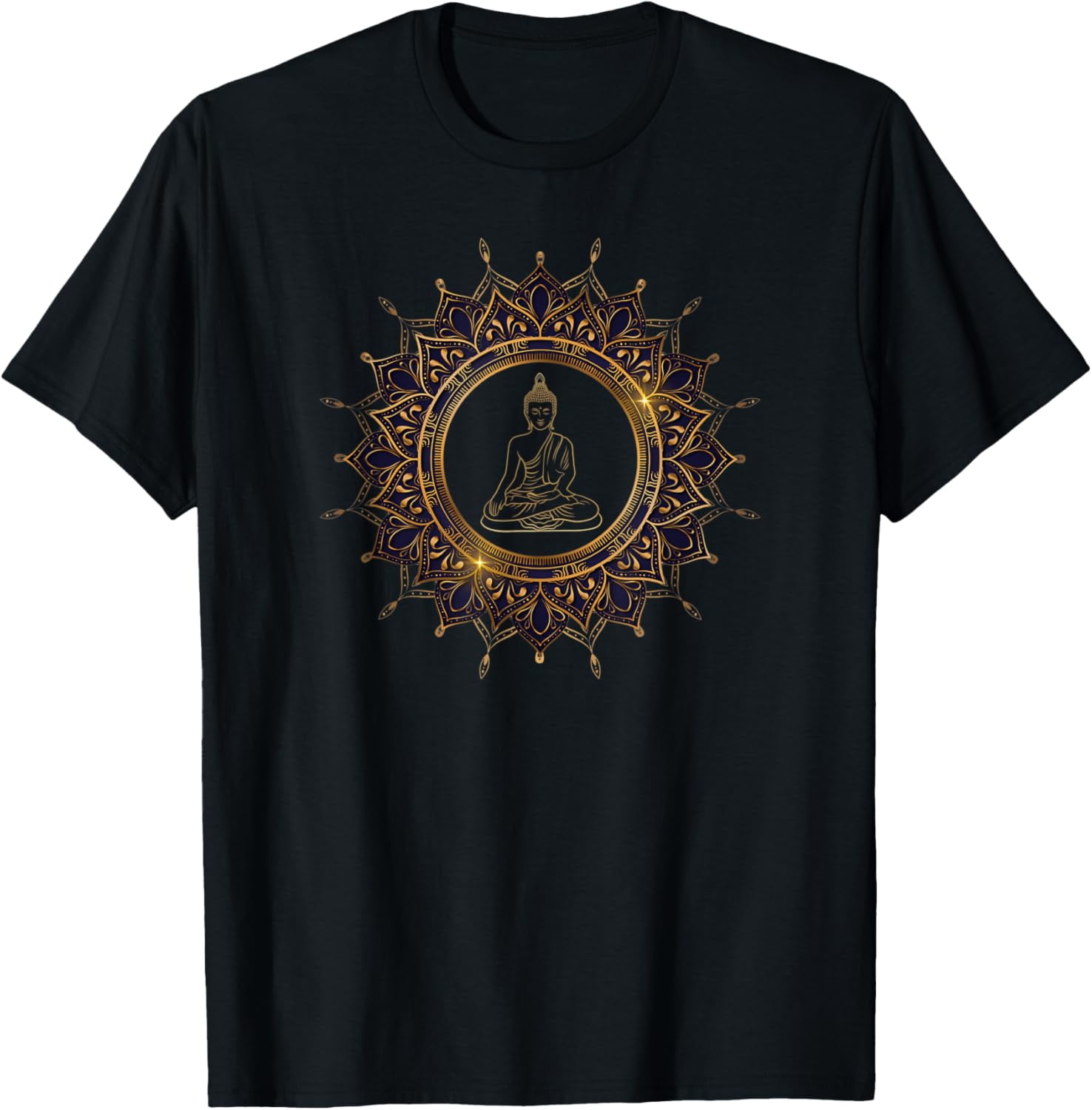 Buddha Mandala Buddhist Mindfulness Buddhism Spiritual T-ShirtMen's and ...