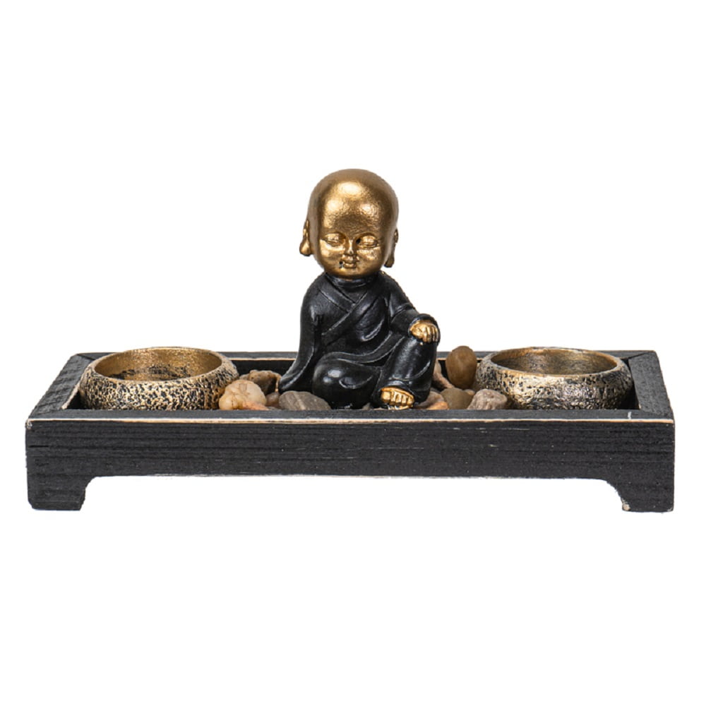 Buddha Monk Zen Garden Tray - Walmart.com