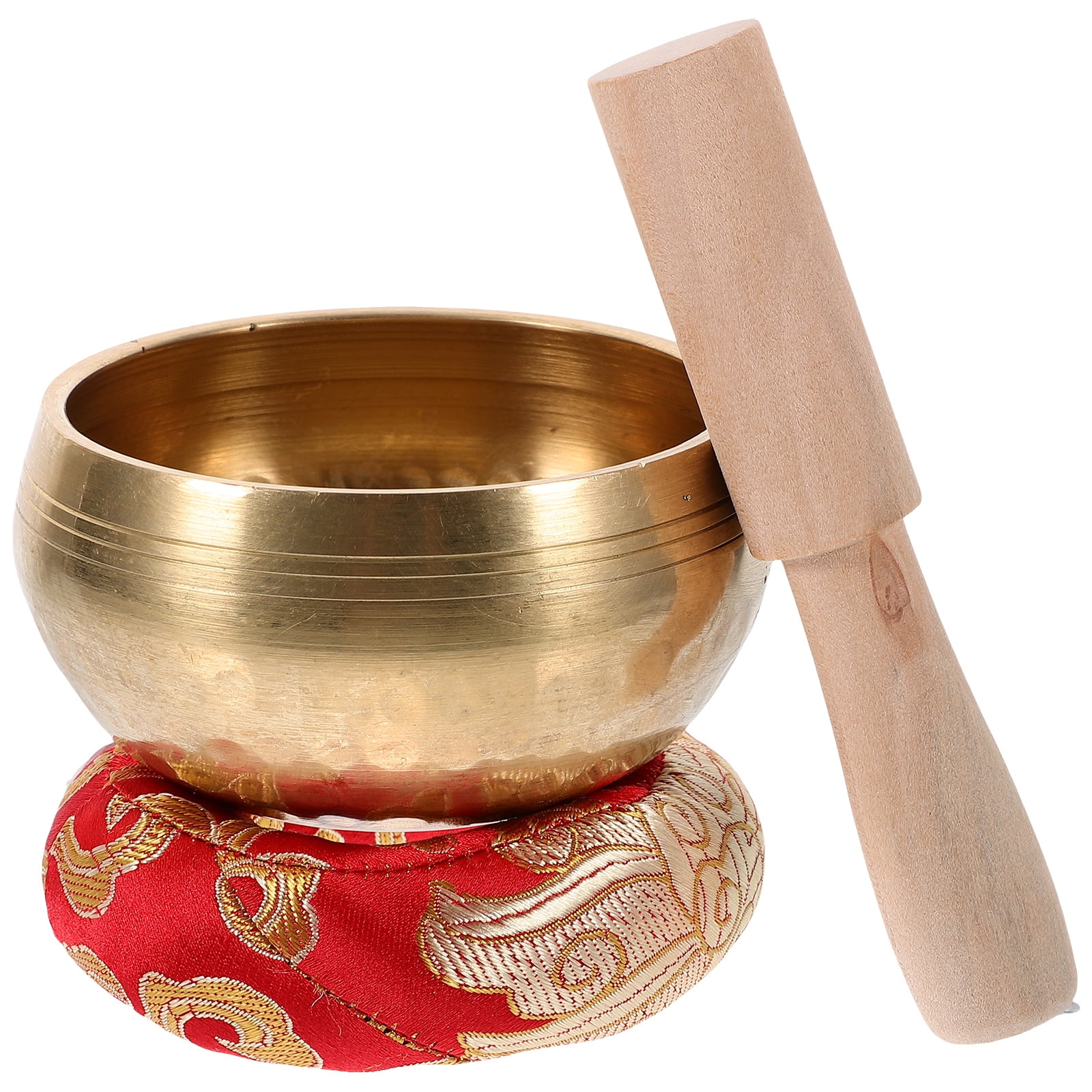Buddha Sound Bowl Singing With Mallet Mat Meditation Buddhist Tibetan