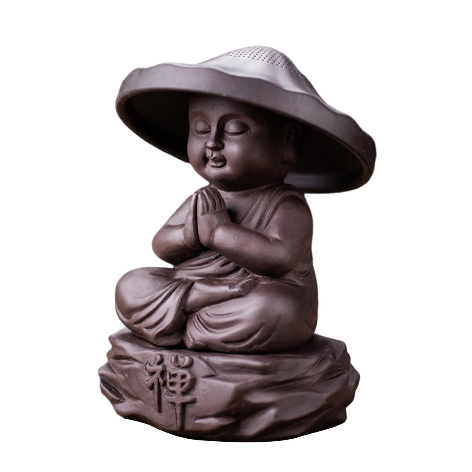 Buddha Statue Buddhism Sitting Buddha Statue for Car Dashboard Tabletop ...