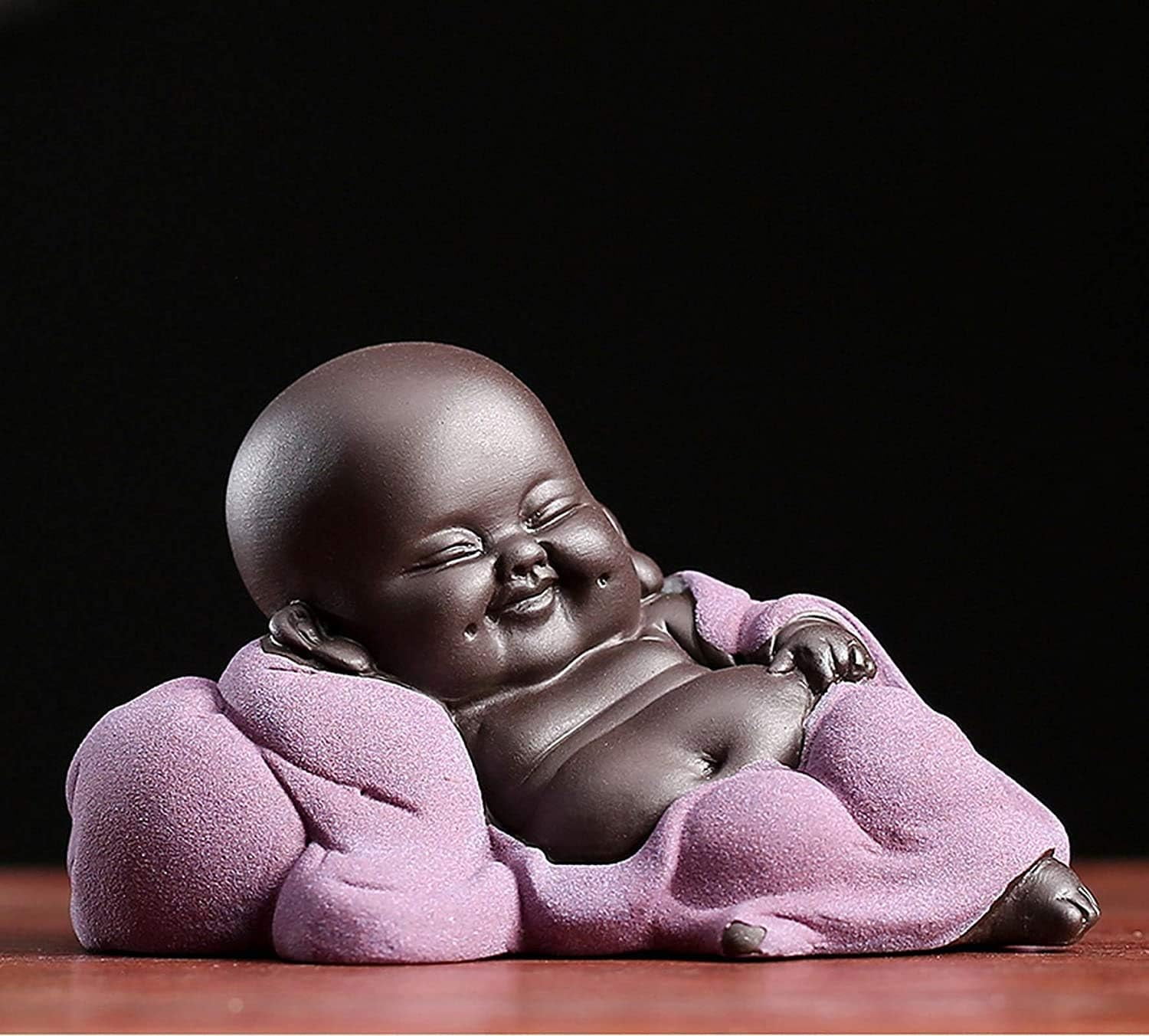 Buddha Statues Little Monk Color Ceramic Home Club Geomantic Decoration ...