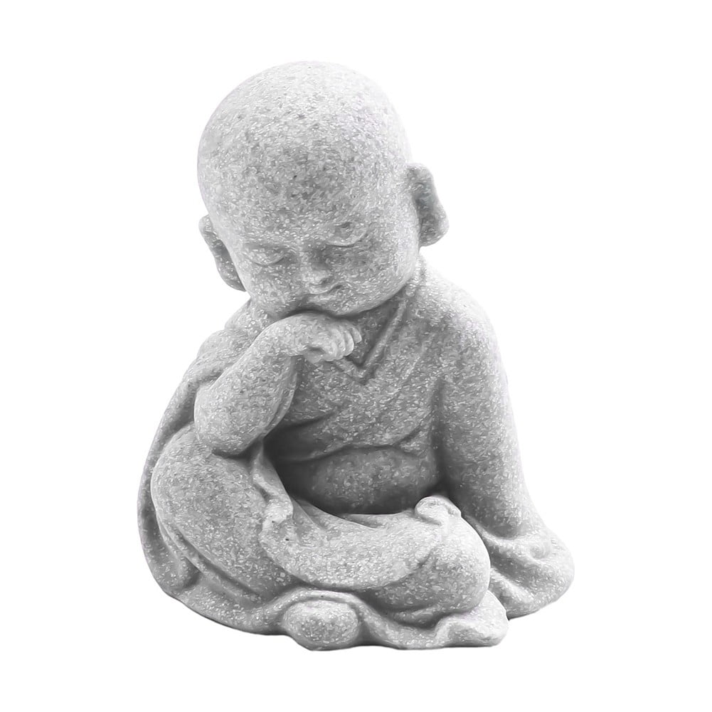 Buddha Stone-Statue Little Buddhist Monks Tibetan Buddhism Figurines ...