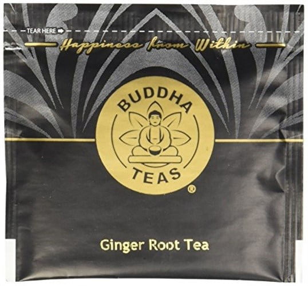 Buddha Teas - Organic Tea - Ginger Root - Case of 6 - 18 Count ...