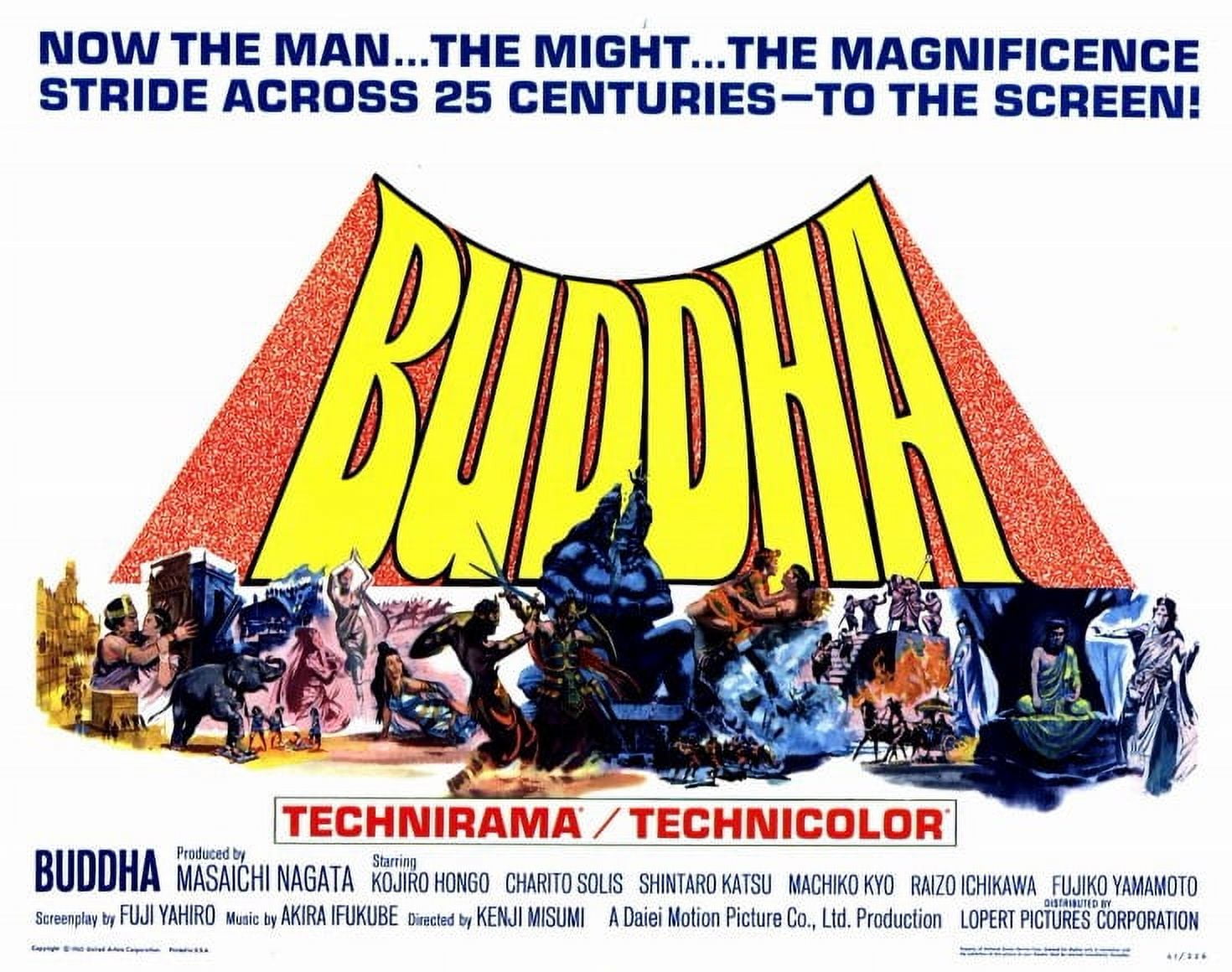Buddha - movie POSTER (Style A) (11" x 14") (1963) - Walmart.com