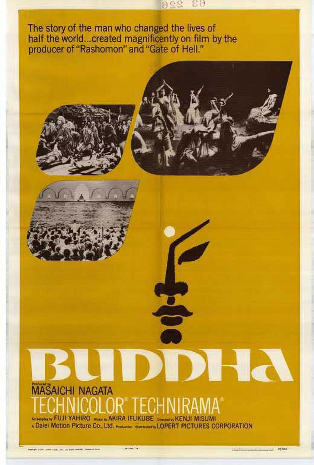 Buddha - movie POSTER (Style B) (11" x 17") (1963) - Walmart.com