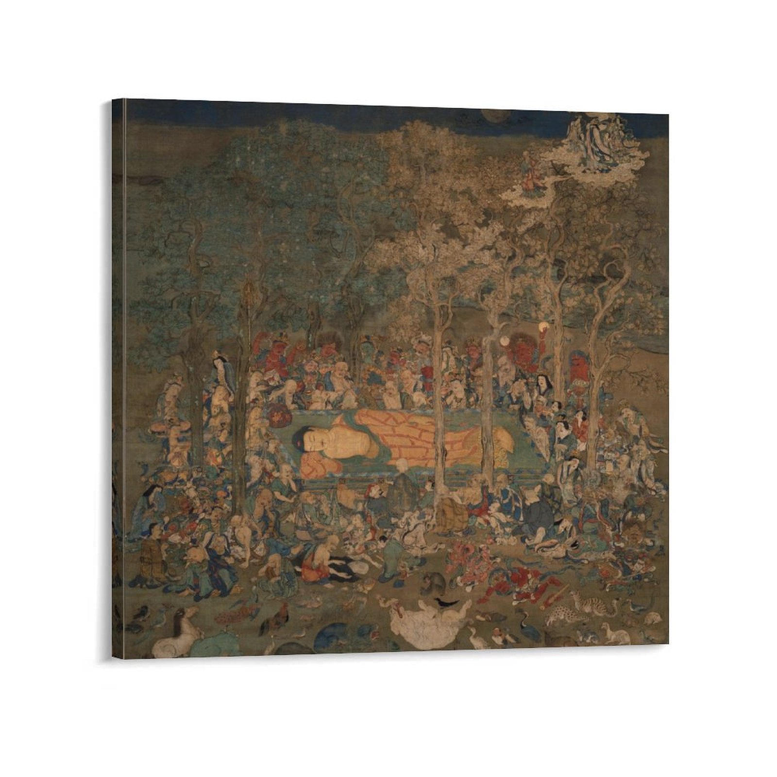 Buddha's Rebirth Poster Room Aesthetic Poster Print Art Wall Painting ...
