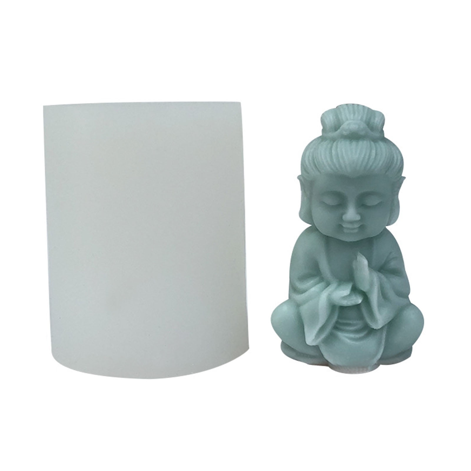 Buddhas Monk Shape Silicone Molds Epoxy Resin Mold Molds Table Ornament ...