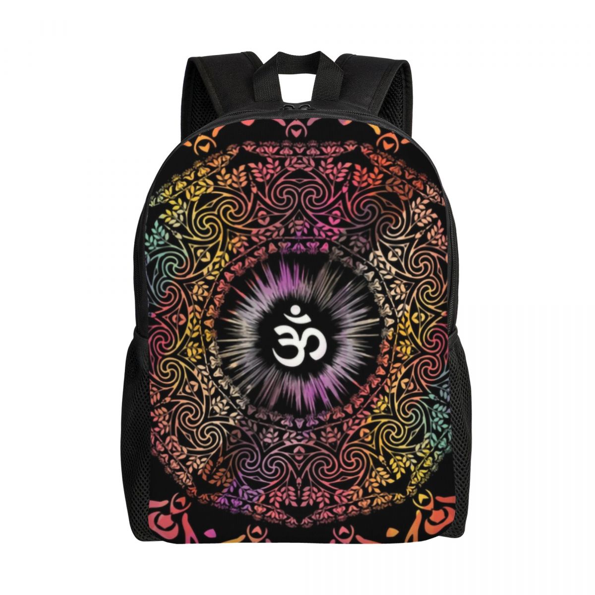 Buddhism Aum Laptop Backpack Men Women Fashion Bookbag for College ...