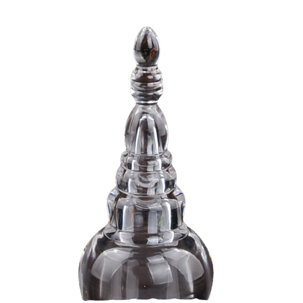 Buddhism Crystal Stupa Buddhist Supplies Ornaments Pagoda Tower Statue ...