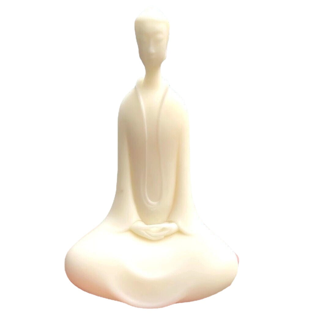 Buddhism Zen Decor Tagua Nut Buddha Statue - Walmart.com