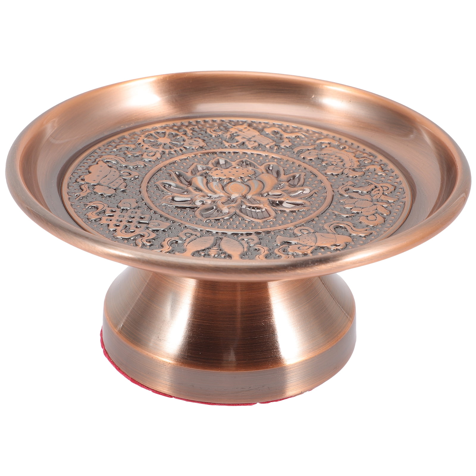 Buddhist Altar Gold Serving Trays 5 Inch - Walmart.com