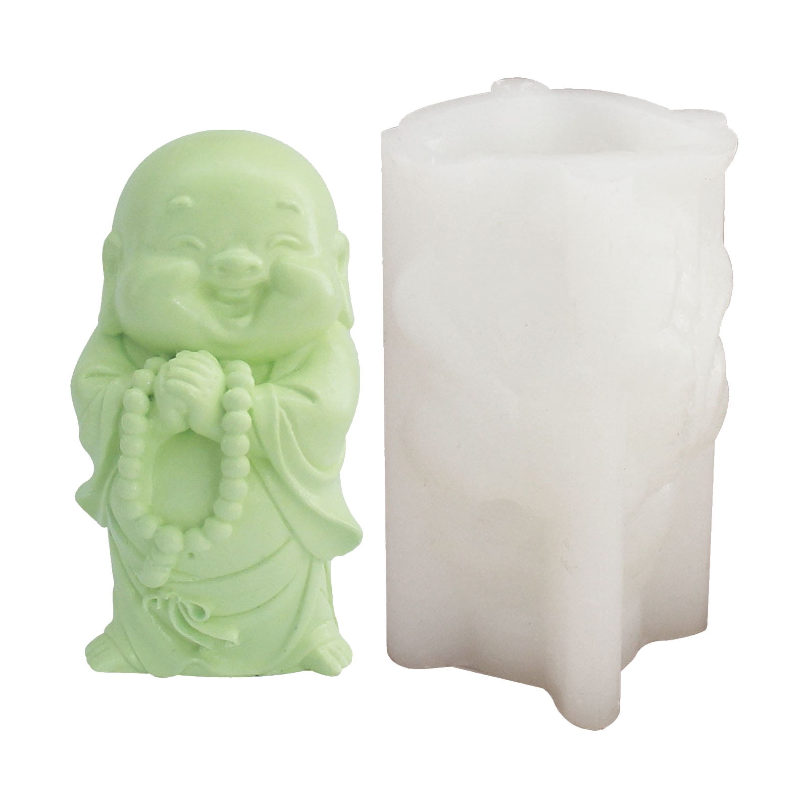 Buddhist Figurine Silicone Molds Epoxy Resin Molds for Soap Making ...