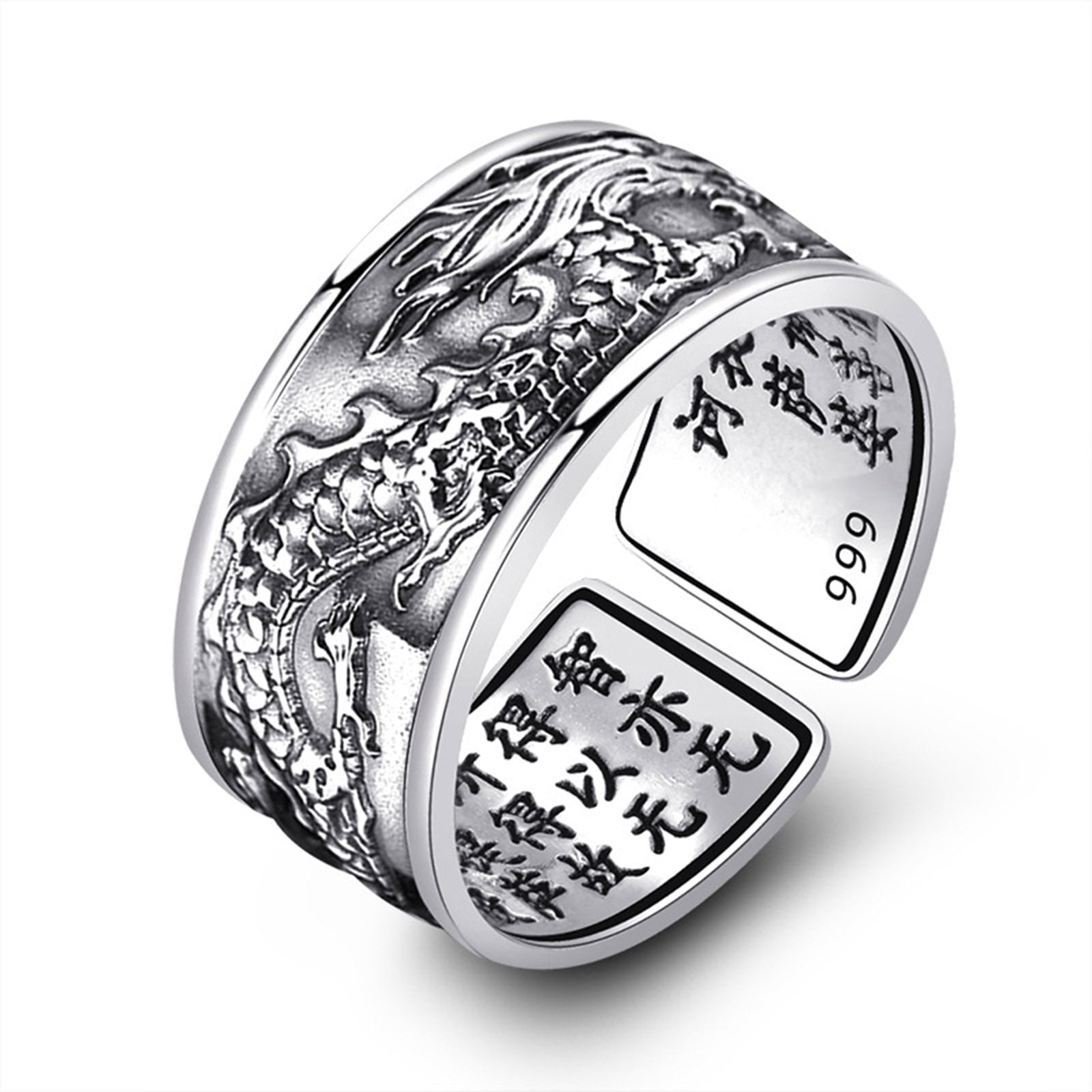 Buddhist Heart Sutra Sanskrit Open Women Men Gift Vintage Flower Finger ...
