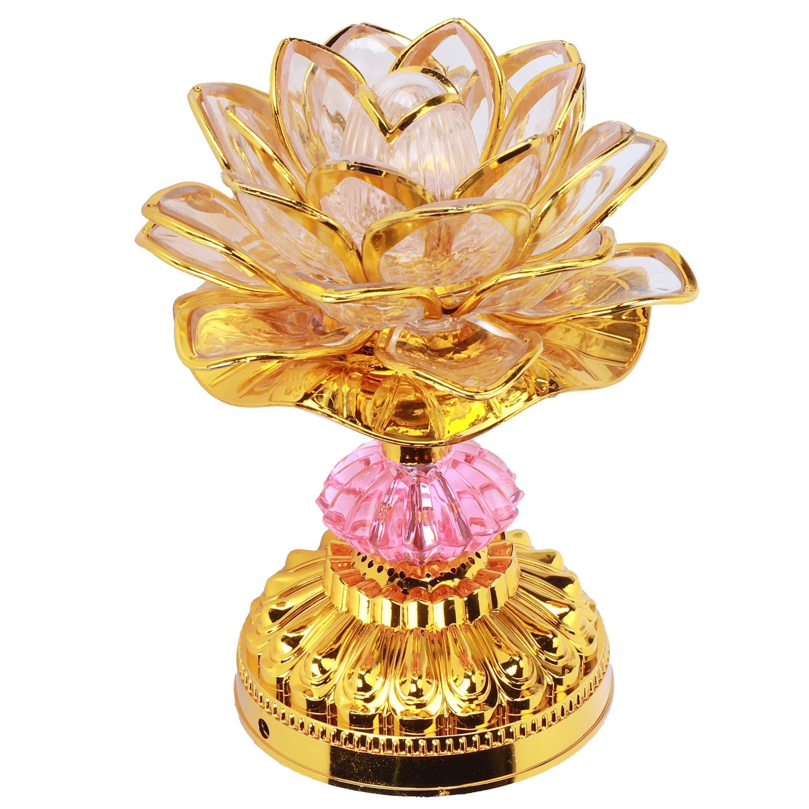 Buddhist Light, Colorful LED Flower Lamp for Meditation Peaceful Decor ...