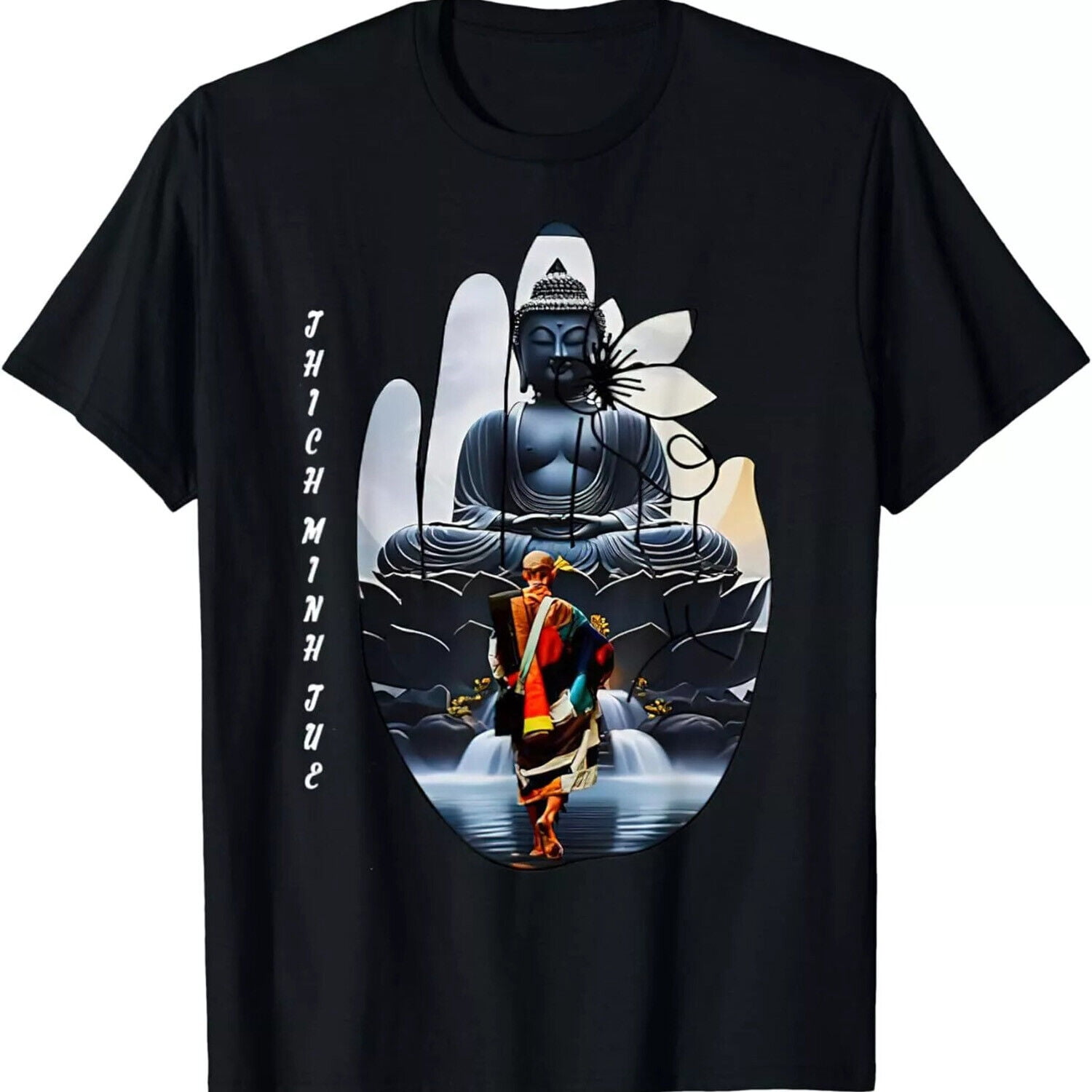 Buddhist Monks Su Thay Thich Minh Tue Unisex T-Shirt - Walmart.com
