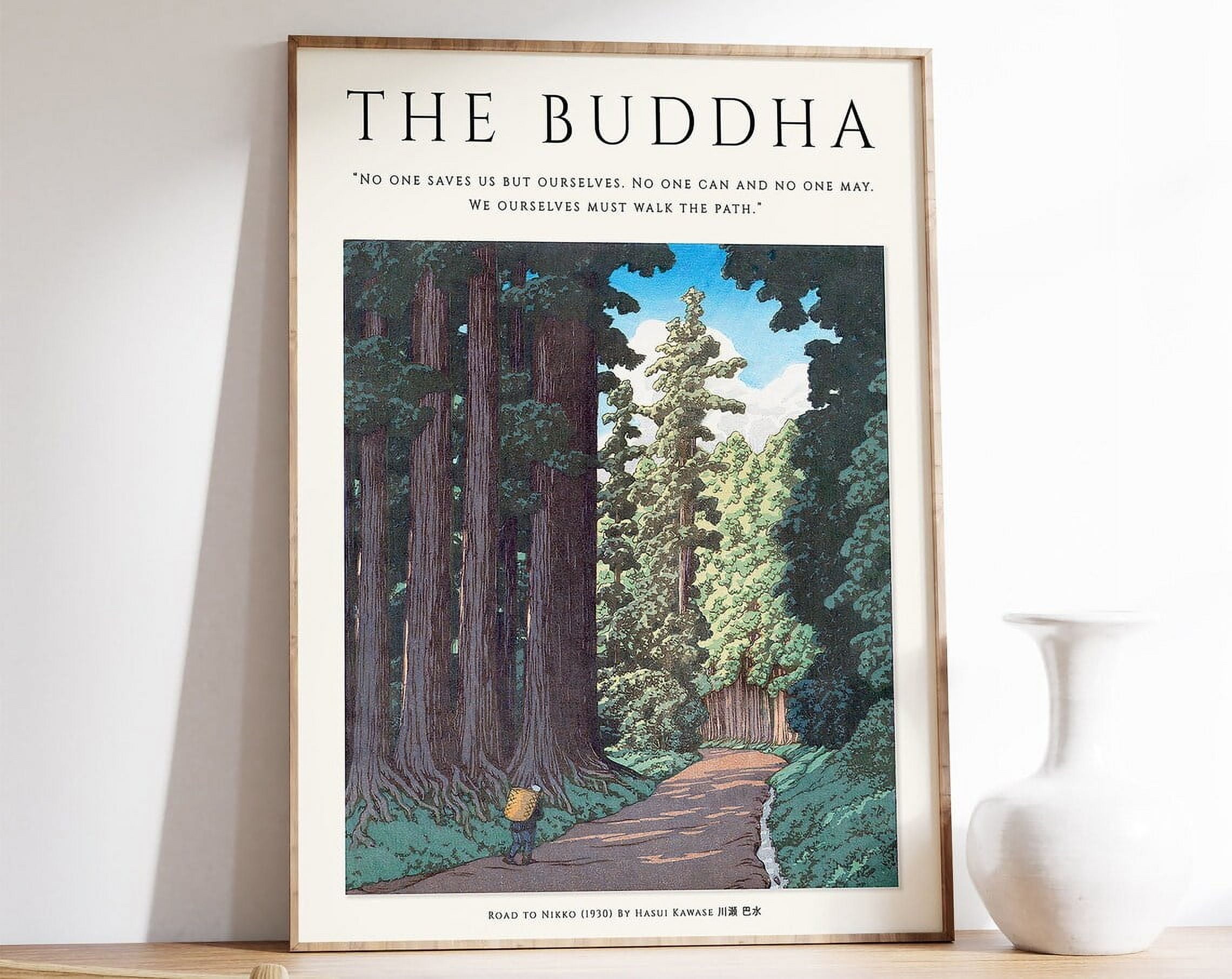 Buddhist Poster Art, Buddah Art, Japanese Art, Spiritual Art, Religious ...