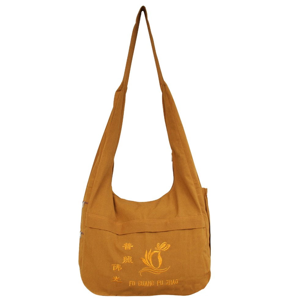 Buddhist Shaolin Arhat Temple Embroidery Kung Fu Bag - Buddhist Bag ...
