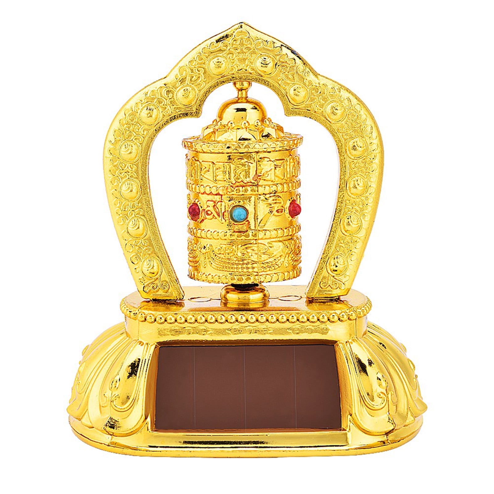 Buddhist Statue For Lucky Happiness Tibetan Tibet Buddhist Solar Energy ...
