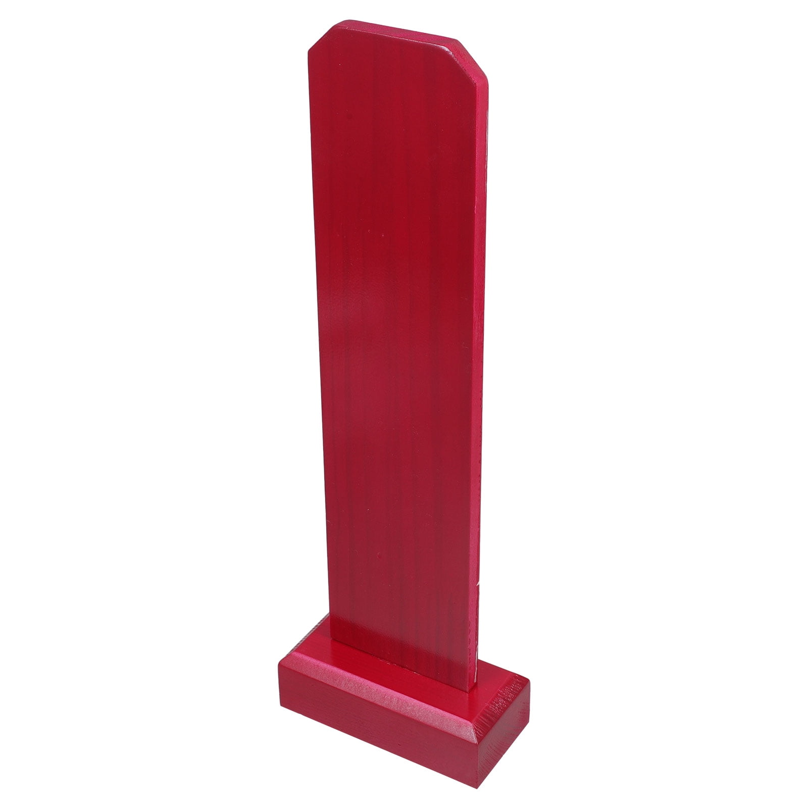 Buddhist Supplies Offering Blank Plate Sacrificial Tablet Temple Wooden ...