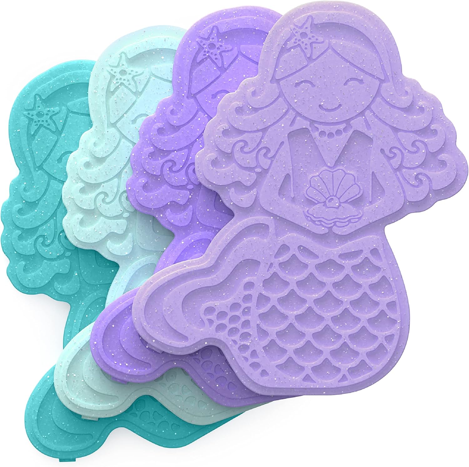 Buddies Glitter Reusable Ice Packs - Slim Ice Packs for Lunch Boxes ...