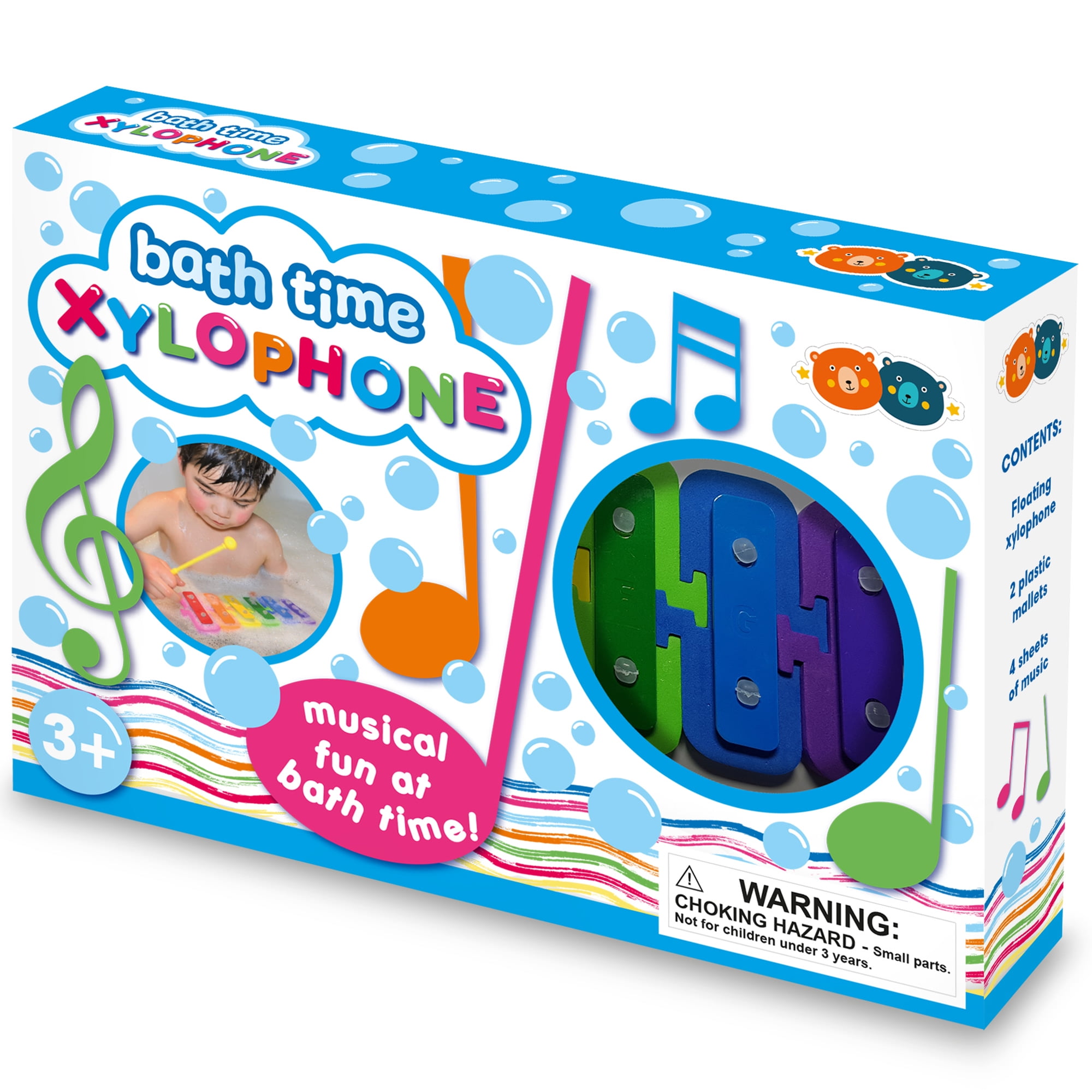 Buddy & Barney: Bath Time Xylophone - Toy Musical Instrument Playset ...