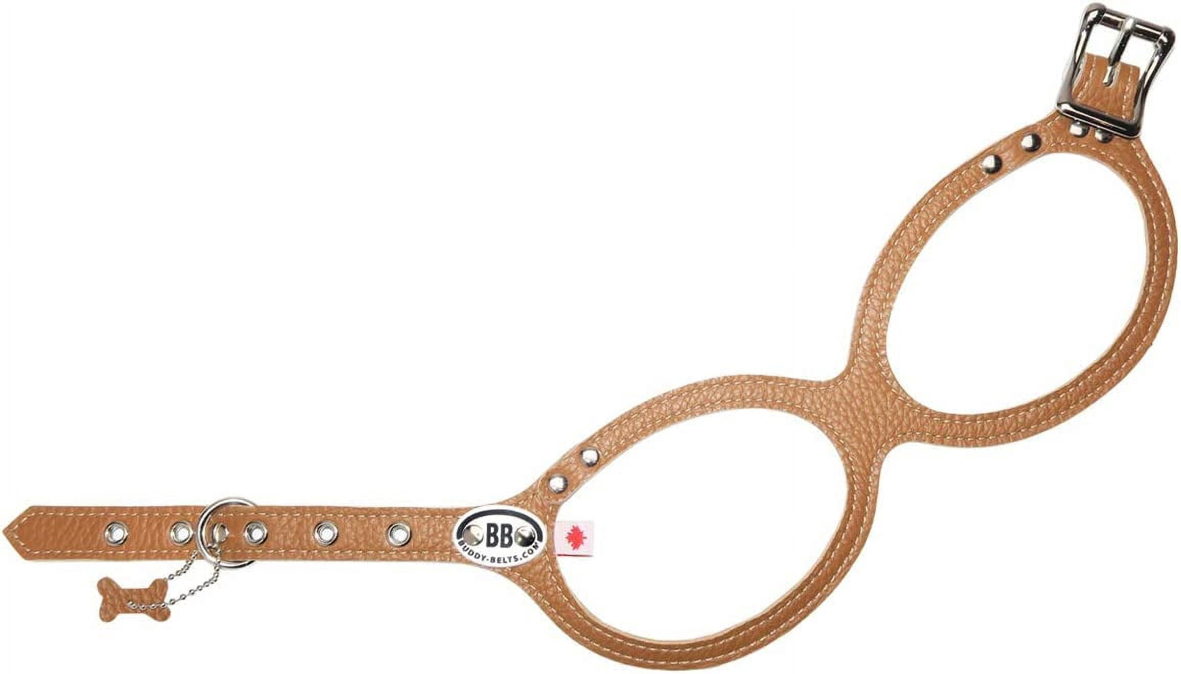 BUDDY BELT Harness Pebble Grain Caramel - Premium Edition (7) - Walmart.com
