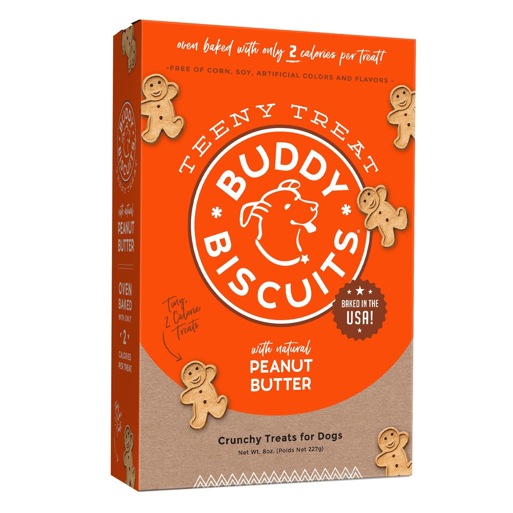 Buddy Biscuits 8 oz YPF5 Box of Teeny Crunchy Dog Treats Made with ...