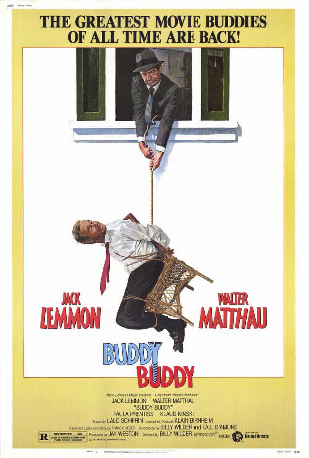 Buddy Buddy - movie POSTER (Style A) (27" x 40") (1981) - Walmart.com