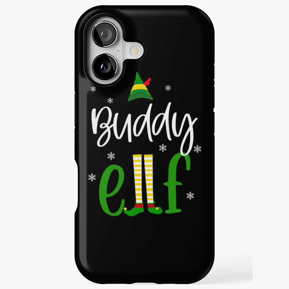 Buddy Elf Family Matching Holiday Pajama Outfit iPhone 17 11 12 13 14 ...