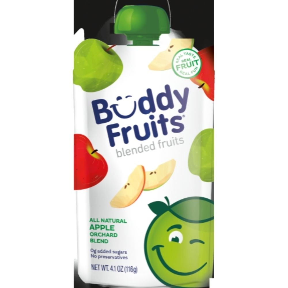 Buddy Fruits Apple Orchard Blend Blended Fruits, 4.1 Ounces, 100 Per ...