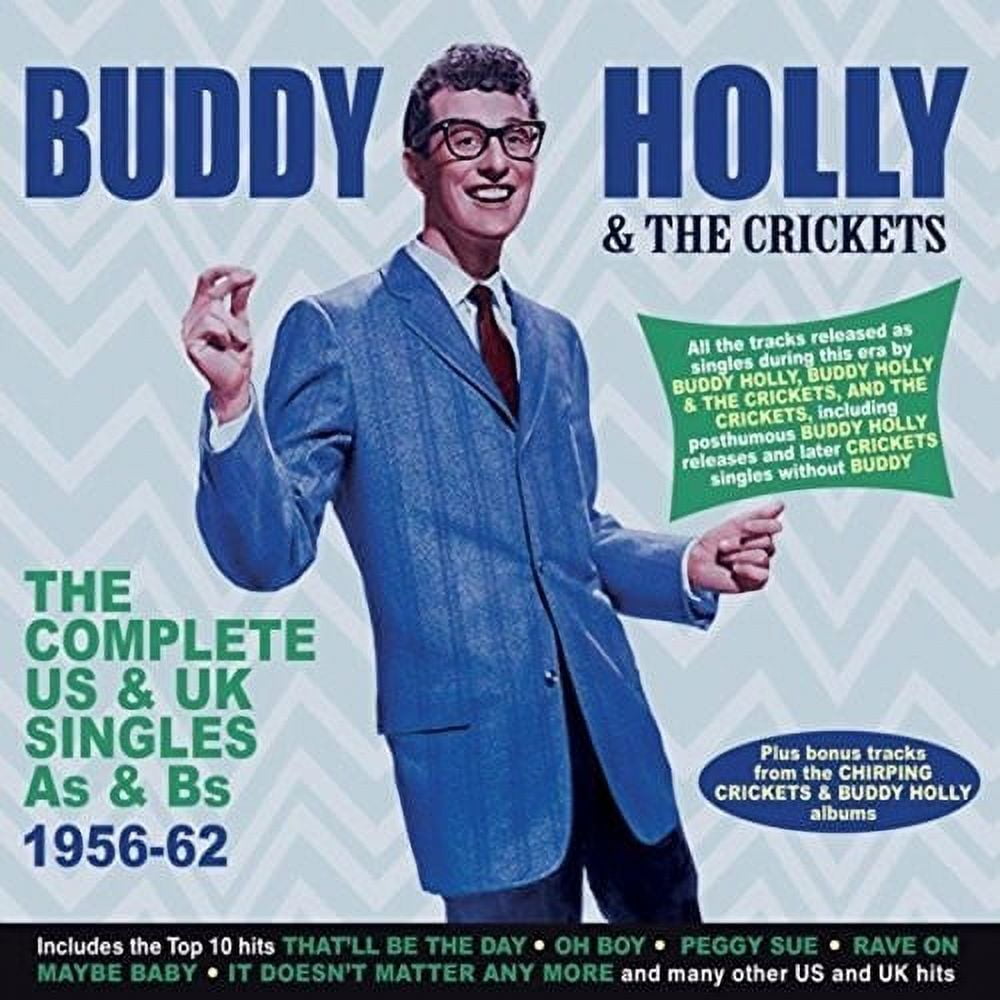 Buddy Holly & Crickets - Complete Us & Uk Singles As & Bs 1956-62 - Music & Performance - CD ...