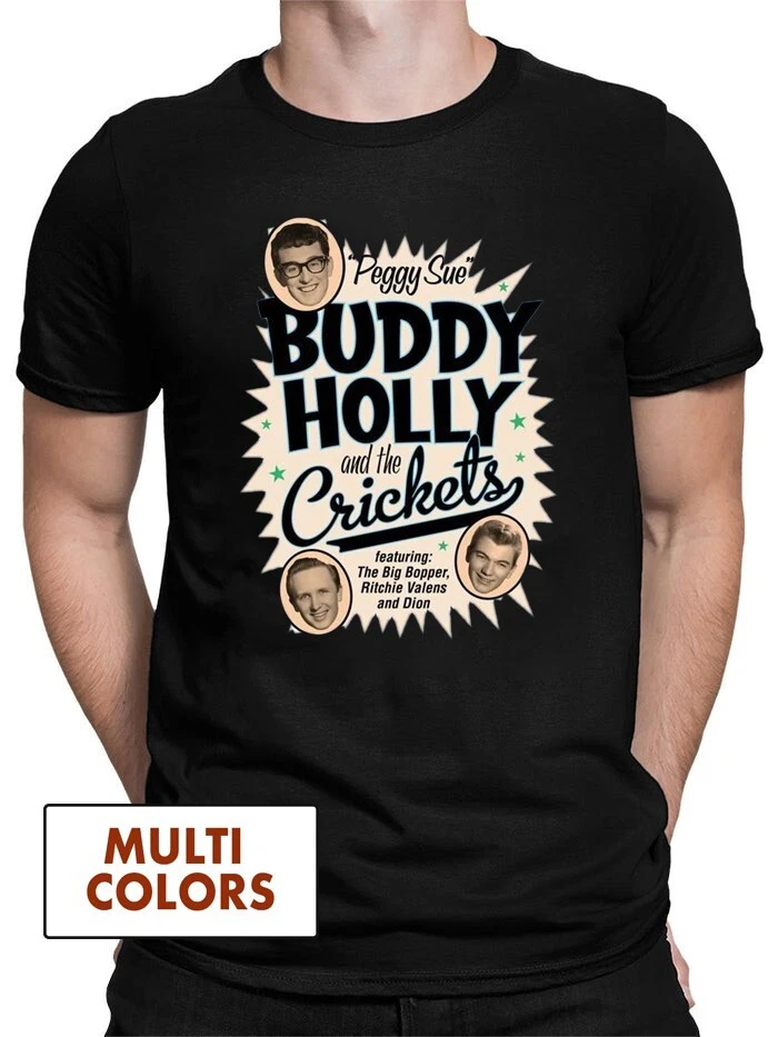 Buddy Holly Short Sleeve T-shirt - Walmart.com