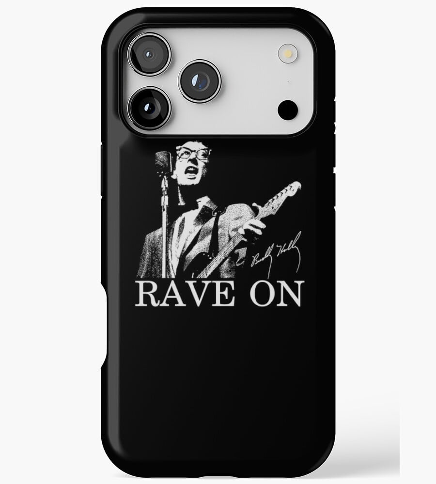 Buddy Holly Signature, Singer Guitarist Rave On Peggy H2401 Phone Case ...