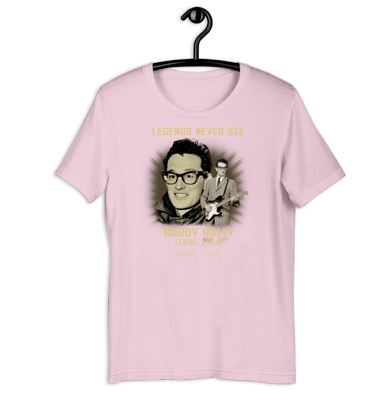 Buddy Holly Tee Shirt Thanks You for the memories White All Size Unisex ...