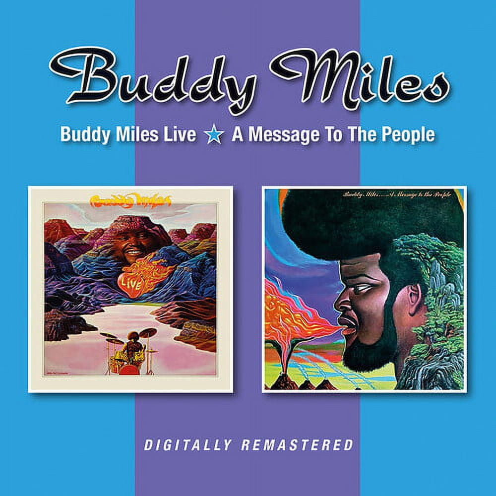 Buddy Miles - Buddy Miles Live / A Message For The People - Music ...